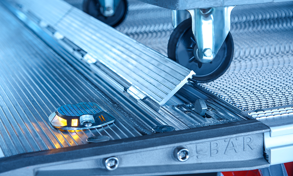 Aluminium-Plattformen